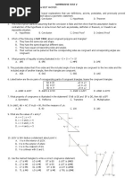 Grade 8 Q2 - Summative Assessment Weeks 1 & 2 | PDF | Mathematical ...