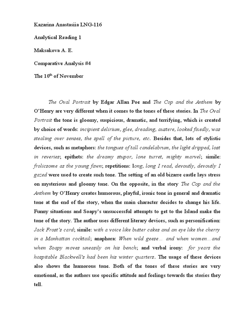 Tone and Irony in Short Stories | PDF | Irony