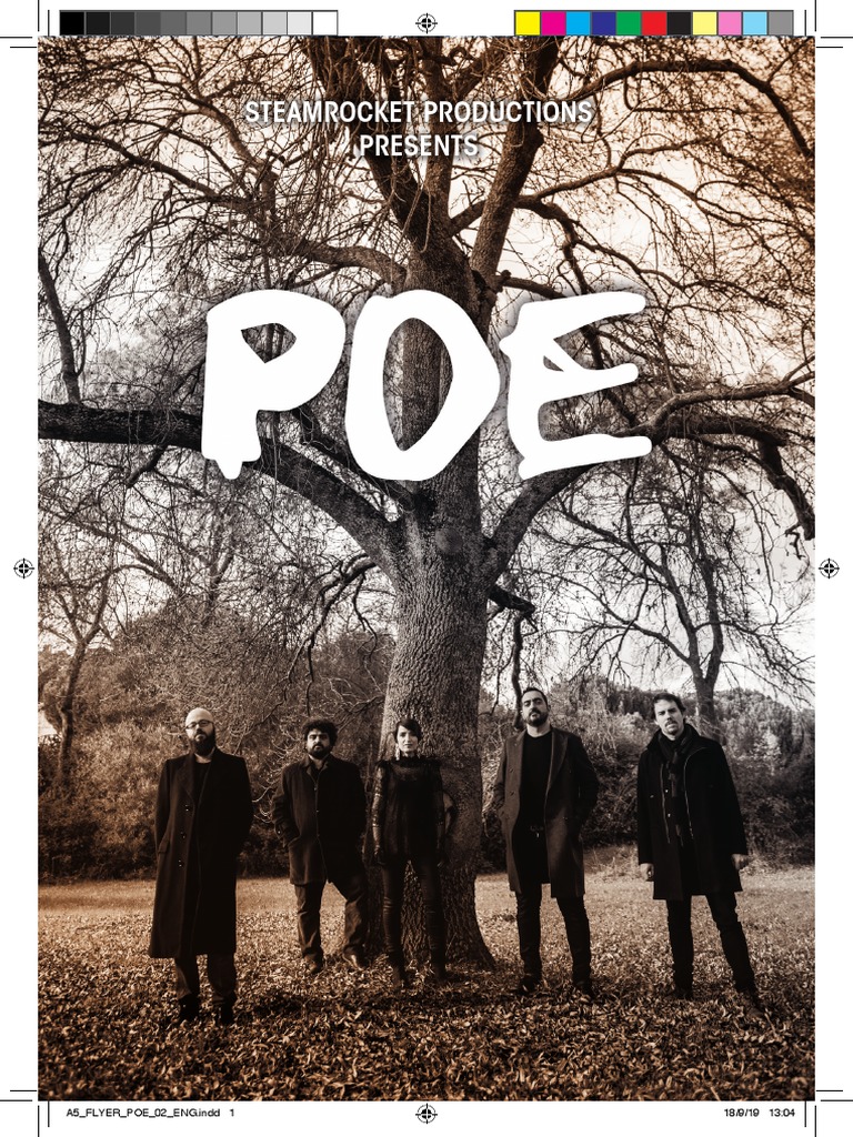 A5 Flyer Poe English Alta | PDF | Poetry | Entertainment (General)