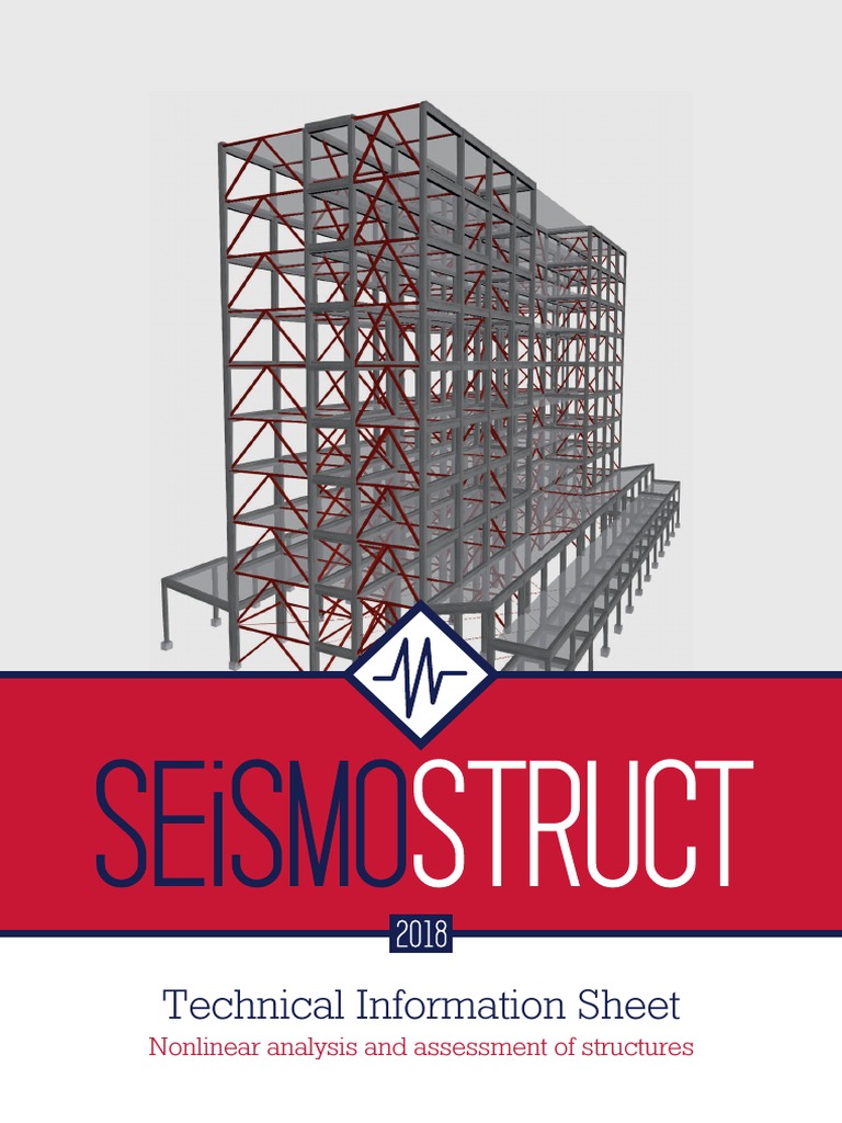 SEISMOSTRUCT Technical Information Sheet ENG PDF | PDF | Earthquake ...
