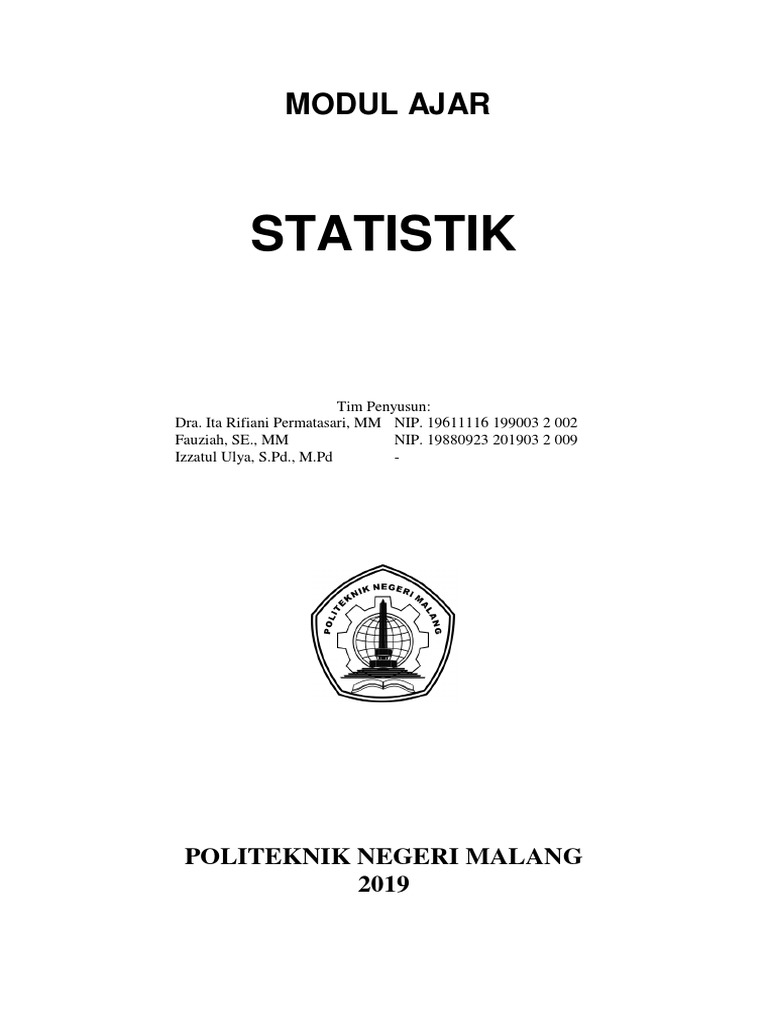 Modul Statistik Mahasiswa | PDF