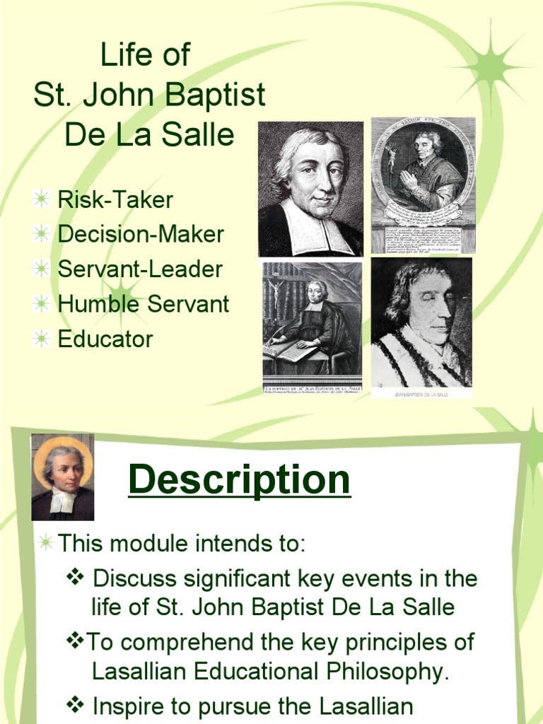 Life of St. La Salle | PDF | Religious Education