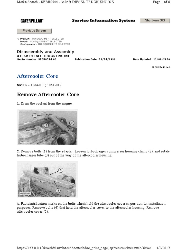 Aftercooler Core | PDF | Nut (Hardware) | Screw