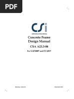 CFD Csa A23.3 19 | PDF | Beam (Structure) | Strength Of Materials