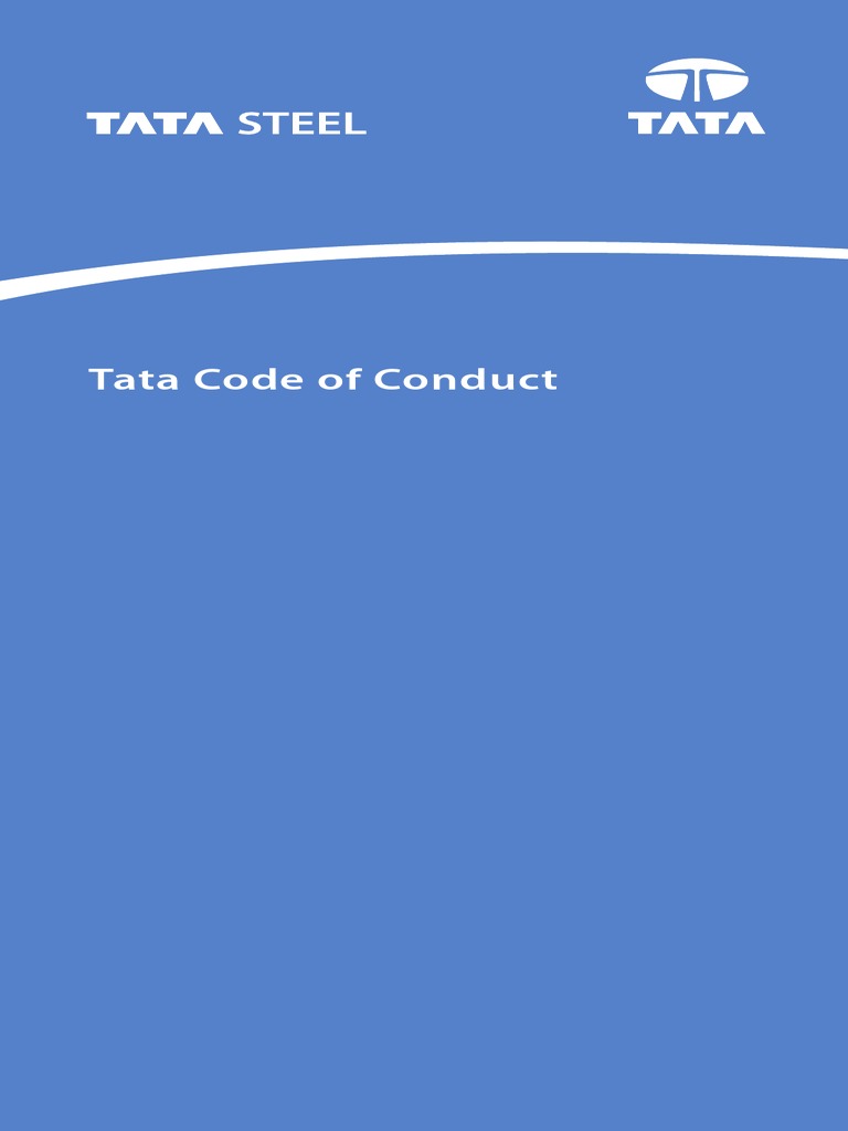 Tata Steel Code of Conduct | PDF | Whistleblower | Insider Trading