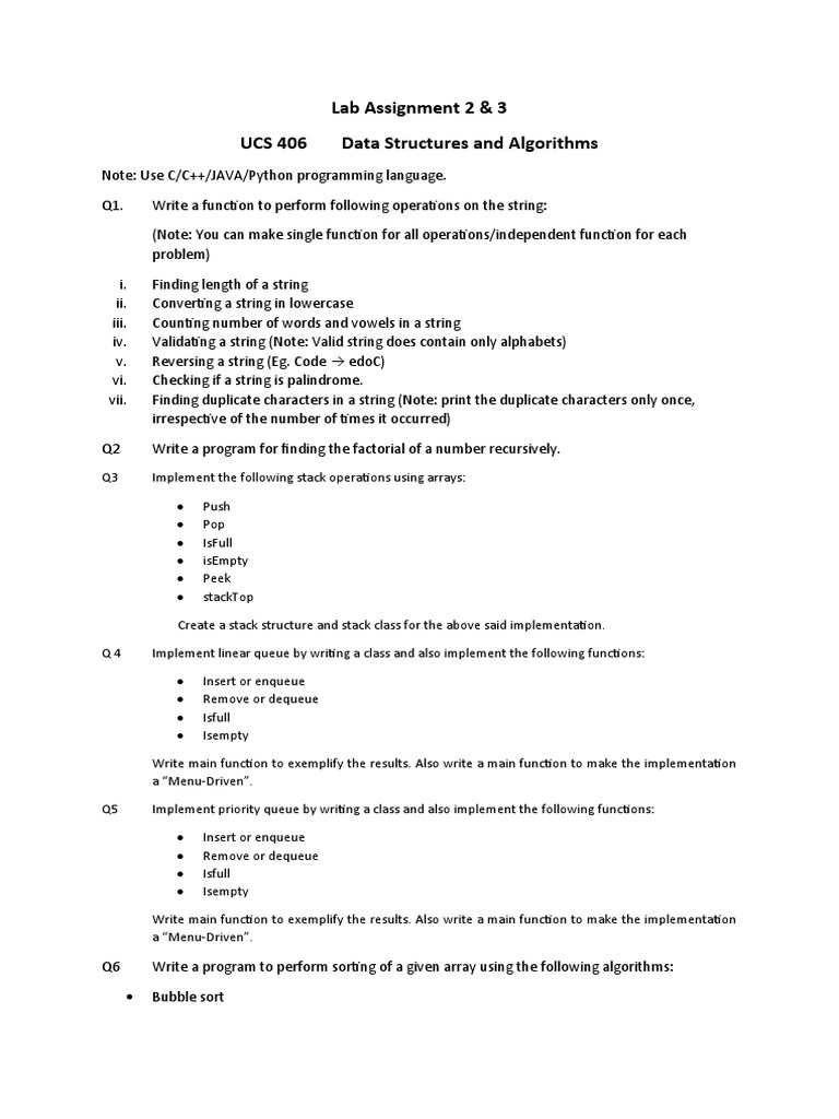 Lab Assignment 2 - 3 | PDF | Teaching Methods & Materials | Computers