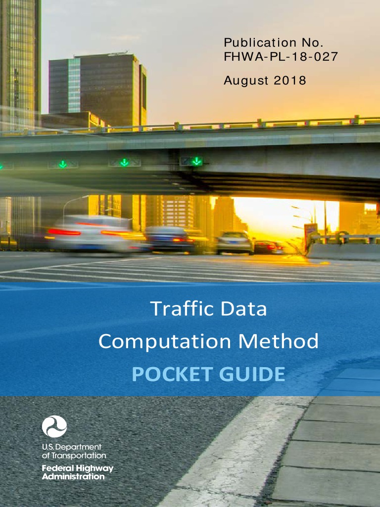 pl18027 Traffic Data Pocket Guide PDF | PDF | Traffic | Bus