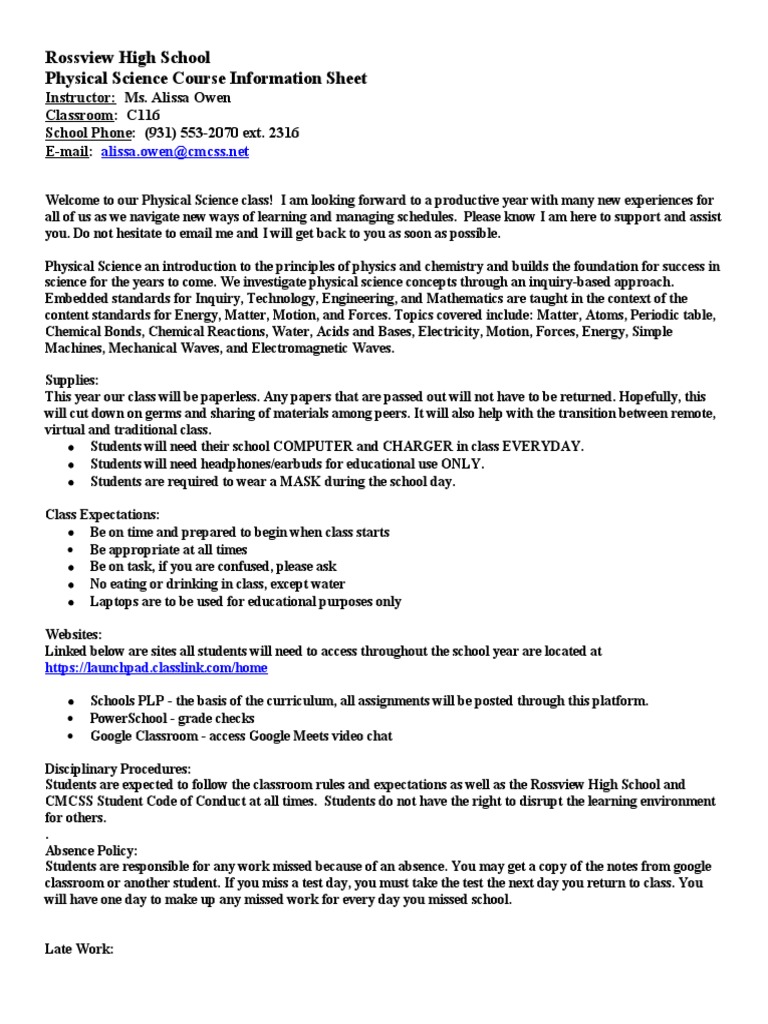 Rhs Ps Parent Letter 20-21 | PDF | Career & Growth | Wellness