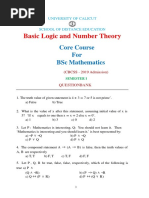 Set Theory Problems With Answers | PDF | Empty Set | Numbers