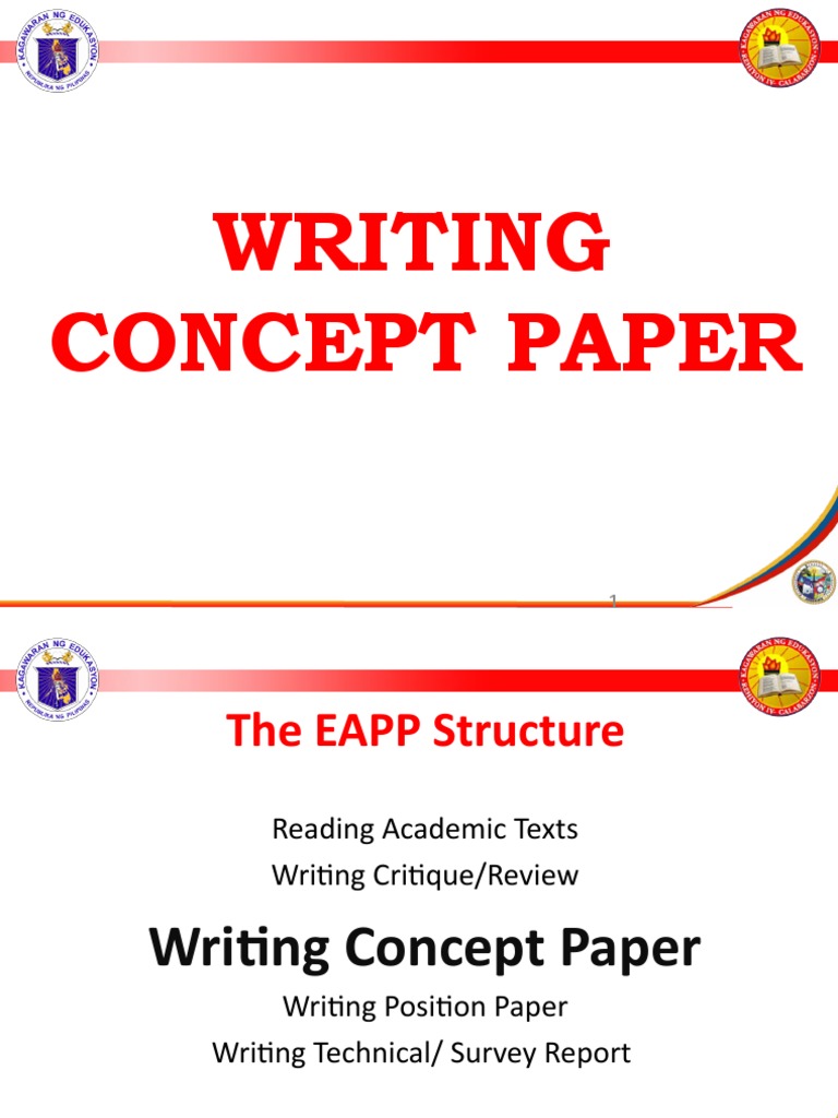 3-Q1 EAPP Concept-Paper | PDF | Concept | Idea