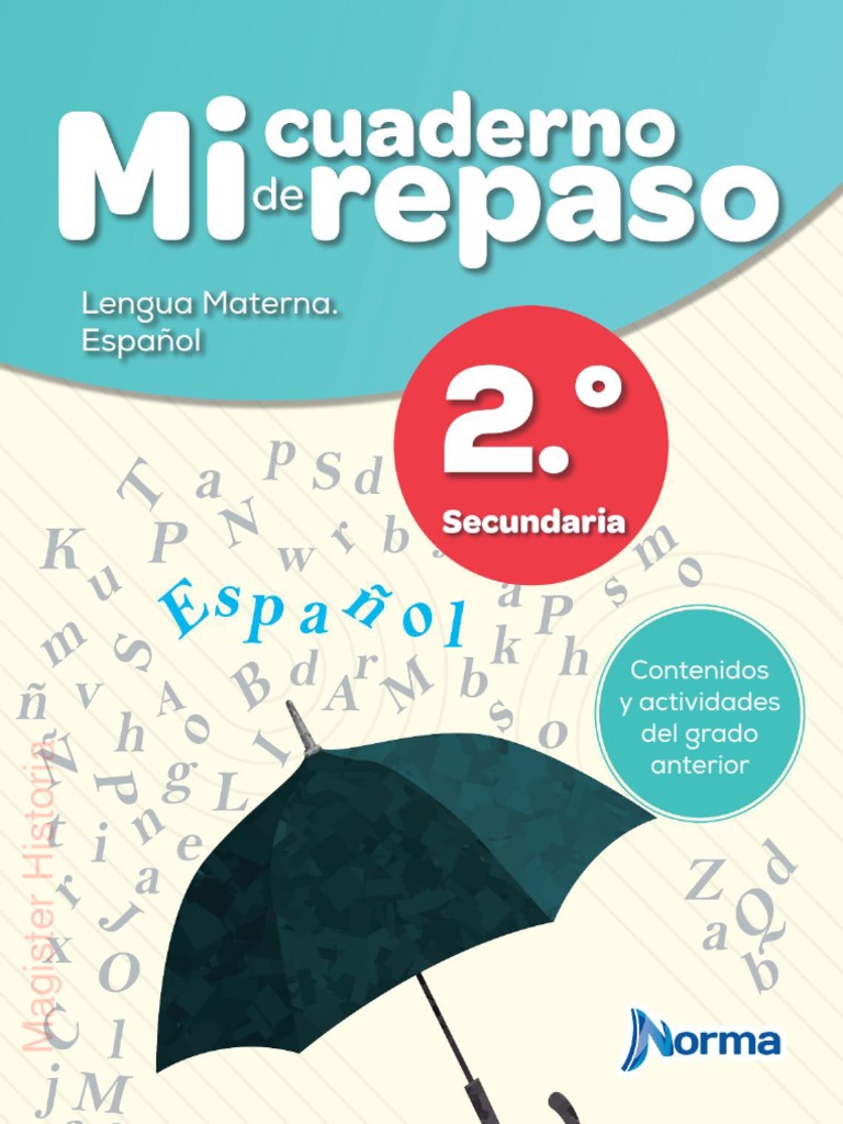 07 Cuaderno REPASO Español 2 Edit NORMA PDF | PDF