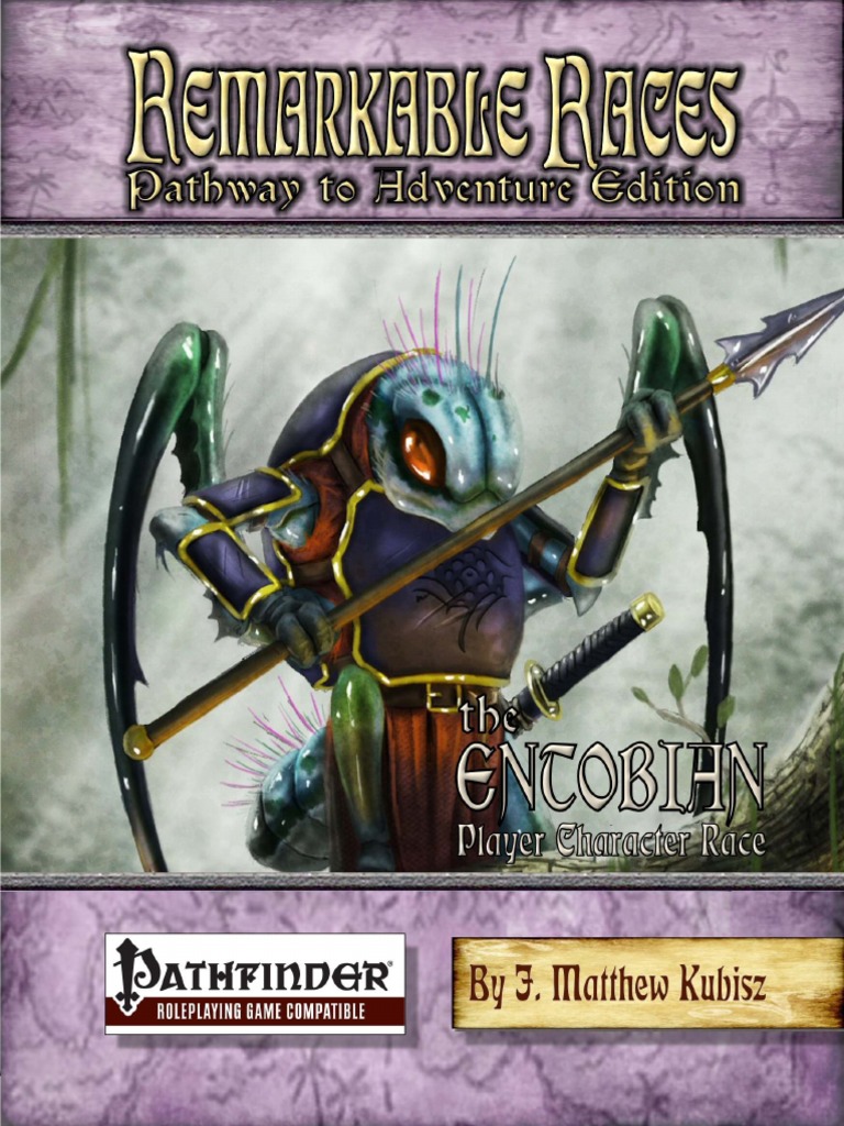 Alluria - Remarkable Races - Entobian | PDF | D20 System | Leisure