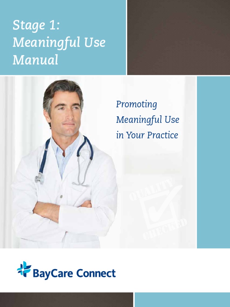BayCare Connect-MU-guide PDF | PDF | Electronic Health Record | Medical ...