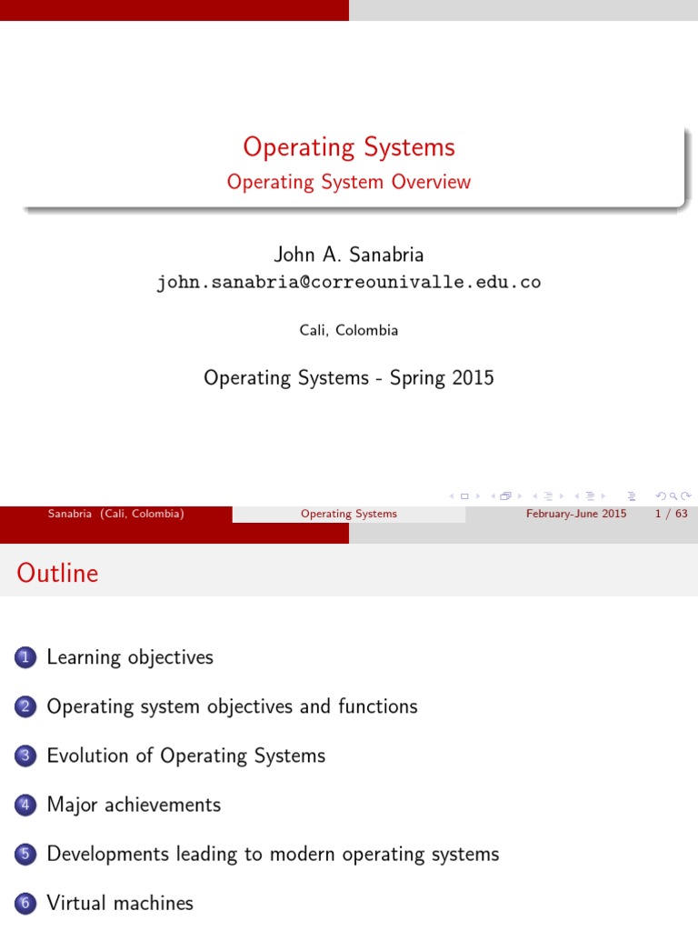 Operating Systems | PDF | Thread (Computing) | Process (Computing)
