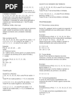 PA e PG: Resumo, Fórmulas e Exercícios: Progressão Aritmética (PA) | PDF