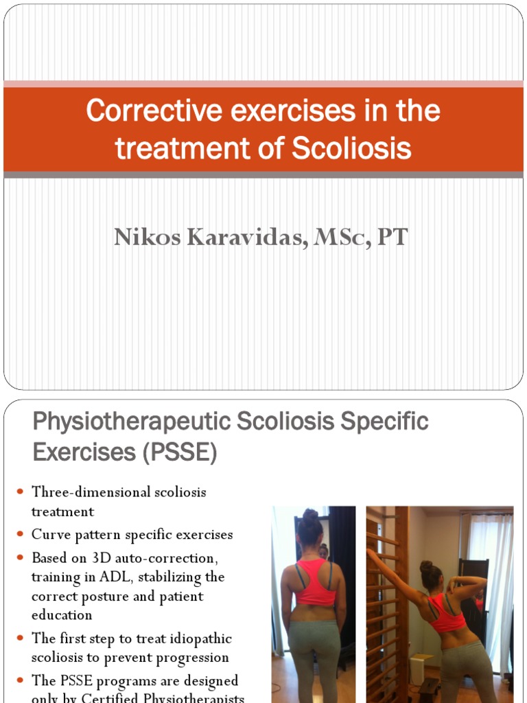 Corrective Exercises in The Treatment of Scoliosis PDF | PDF ...