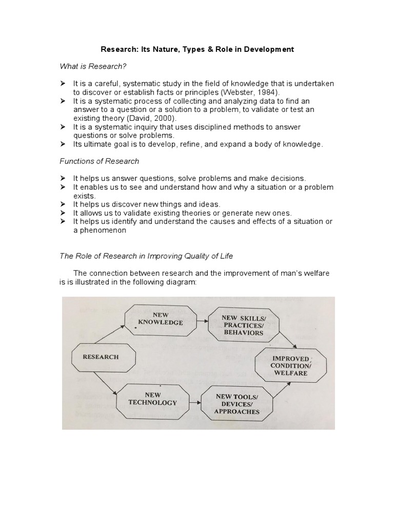 Nature and Types of Research Explained | PDF | Experiment | Causality