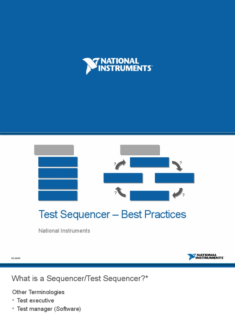 A Basic Labview Sequencer Pdf Control Flow Information Technology