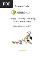 Consulting Company Profile Sample in PDF | PDF | Strategic Management ...