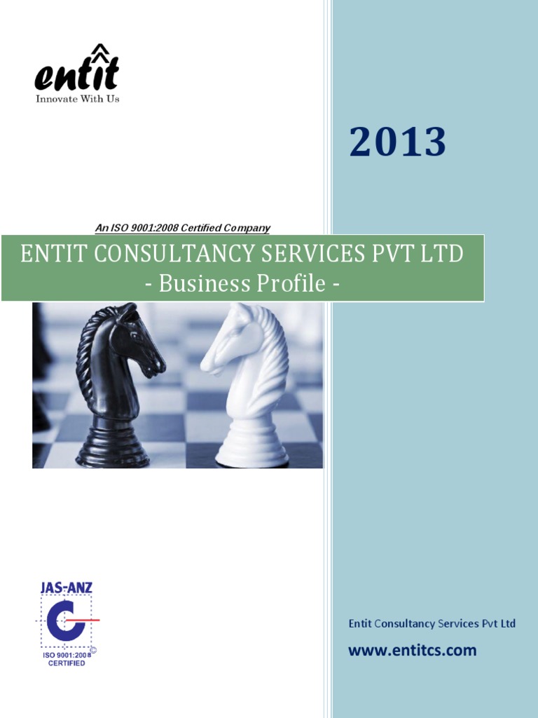 Entit Consultancy Services Profile | PDF | Enterprise Resource Planning ...