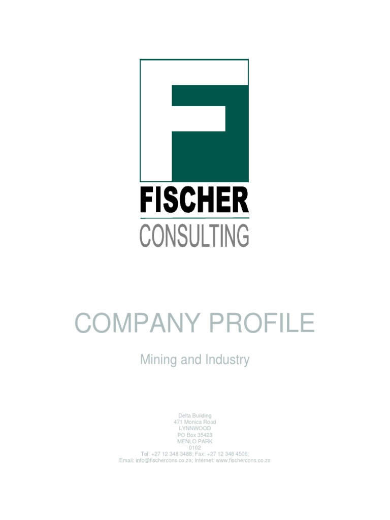 Printable Consulting Company Profile Template PDF | PDF | Operations ...