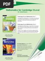 Complete Advanced Level Mathematics Pure Mathematics PDF | PDF ...