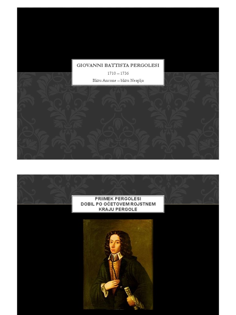 Pergolesi PDF | PDF