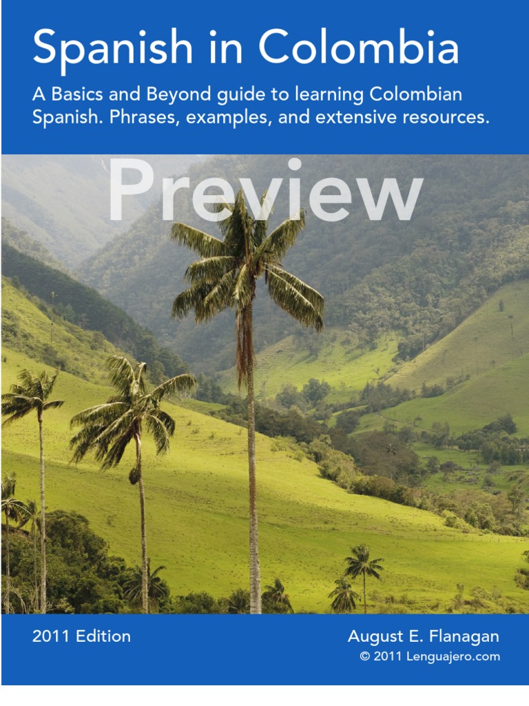 Spanish in Colombia: Basics and Beyond | PDF | Spanish Colonization Of ...