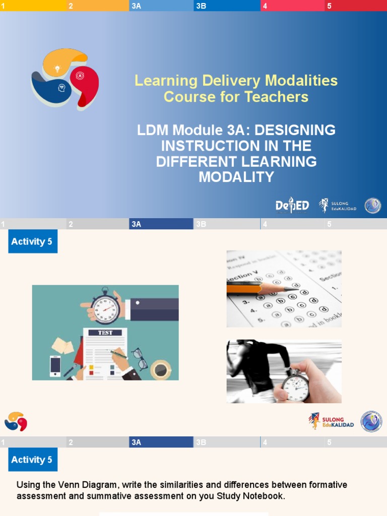 Guidelines for Creating Portfolios and e-Portfolios in Different Learning Delivery Modalities ...