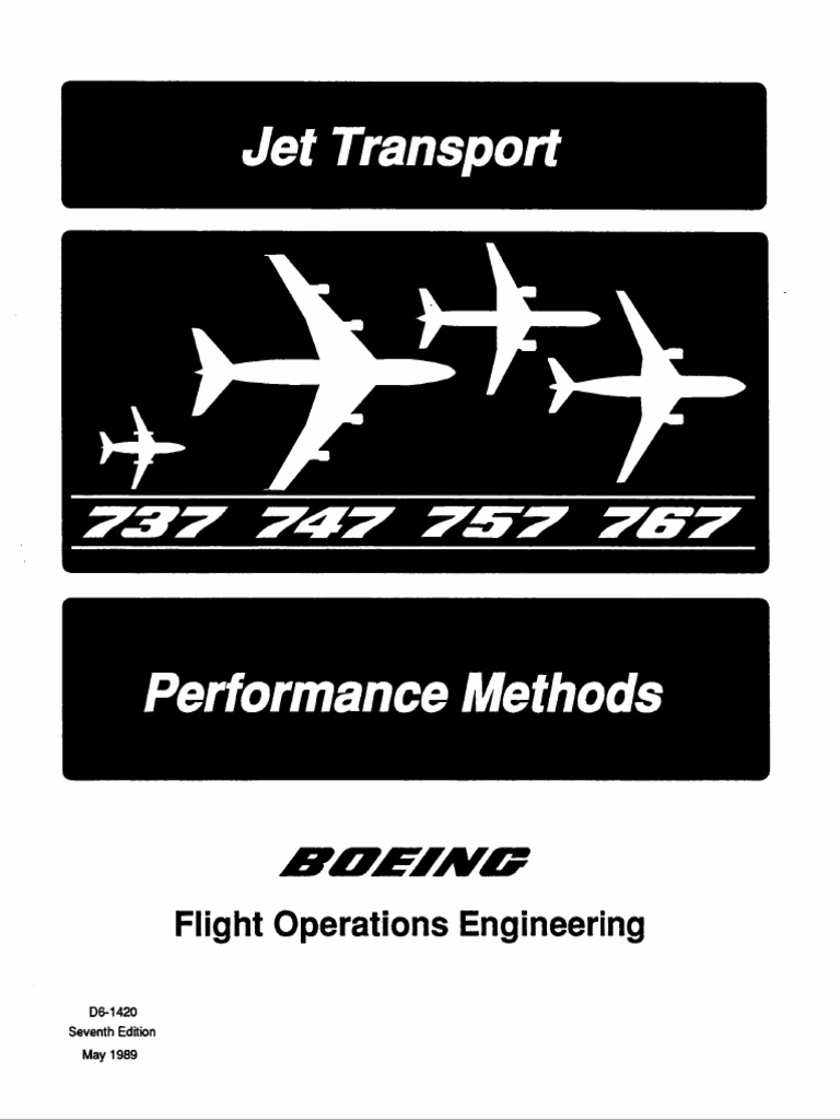 Boeing Perf Methods | PDF