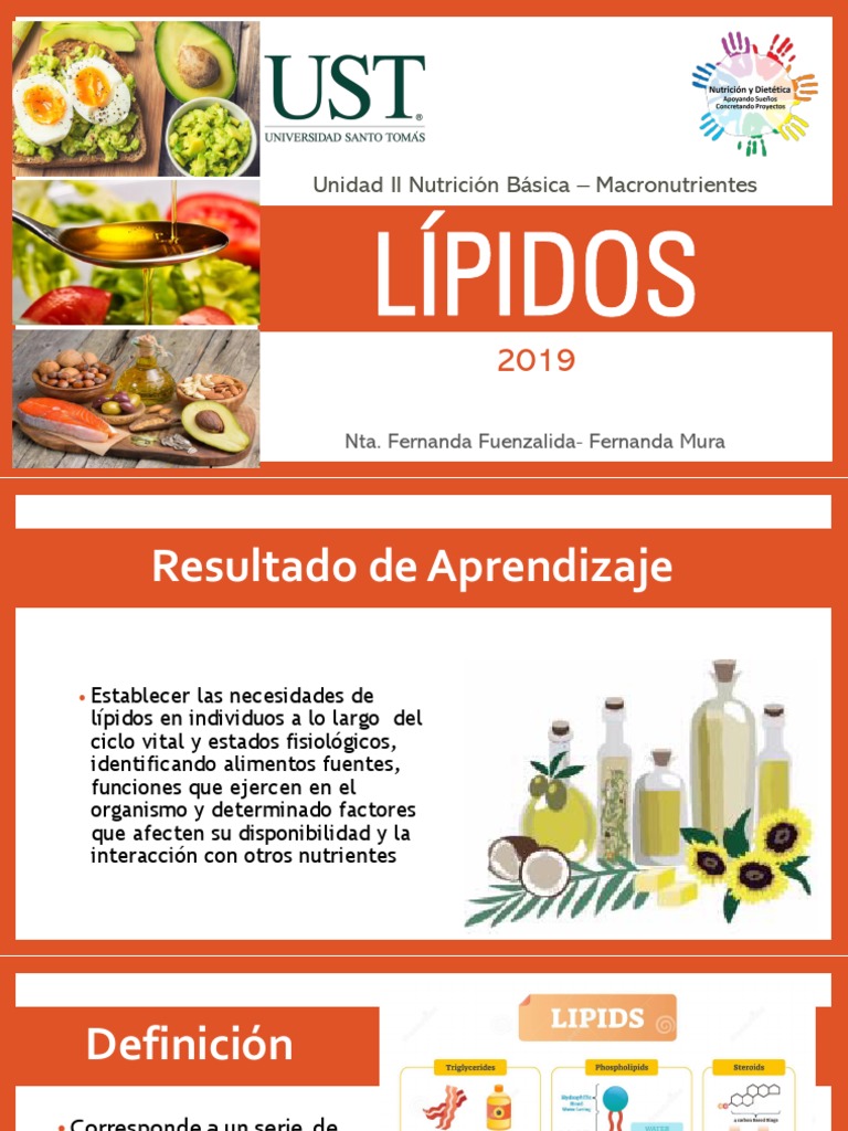 Lí Pidos - Nutrición | Descargar gratis PDF | Lípido | Ácido graso