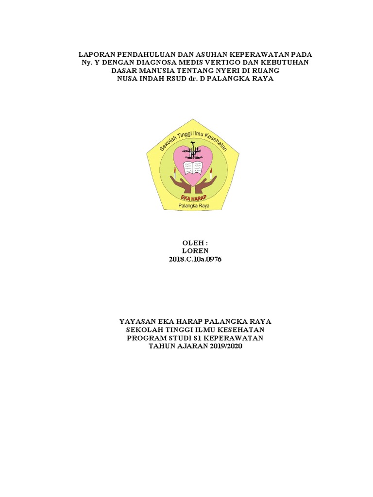 LP & Askep Vertigo (Loren) | PDF
