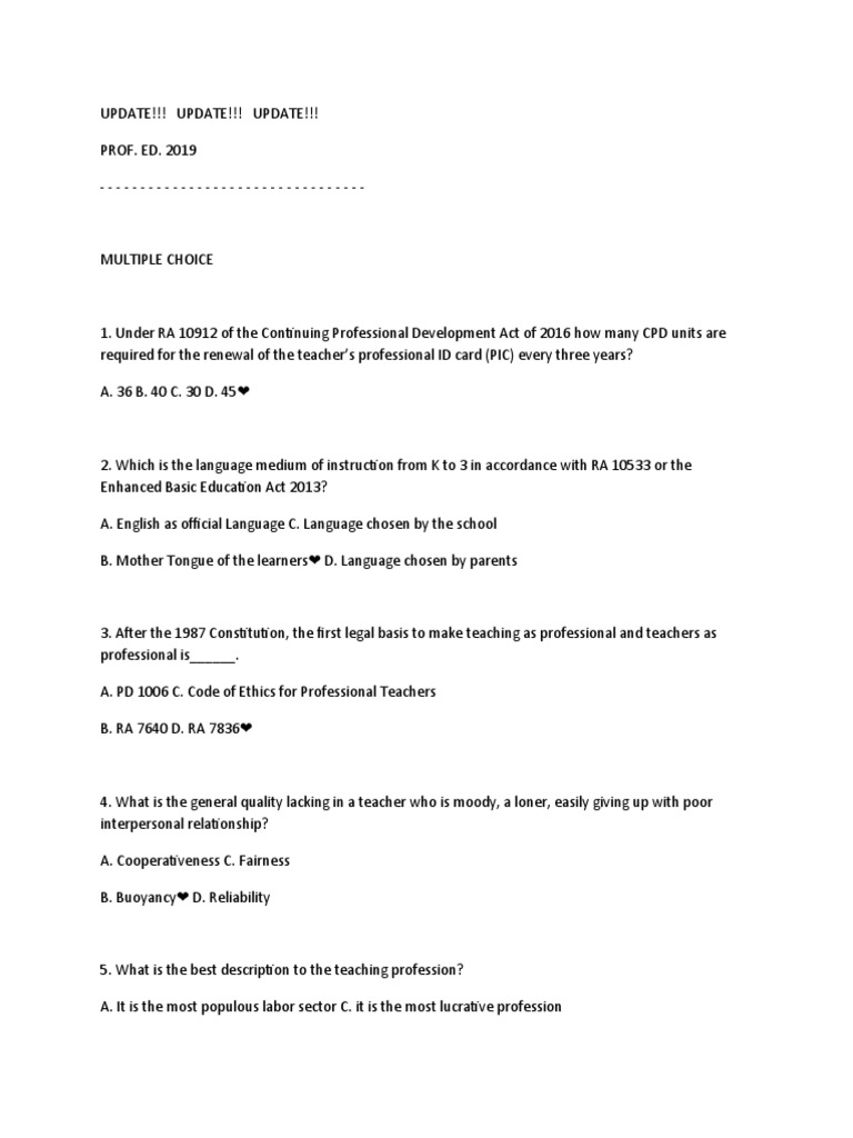 PROFED | Download Free PDF | Educational Assessment | Curriculum