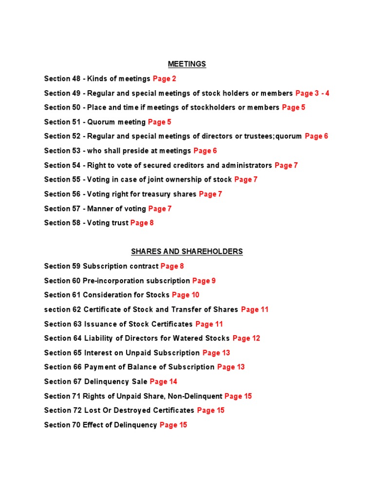 LAW Section 59-72 | Download Free PDF | Stocks | Dividend