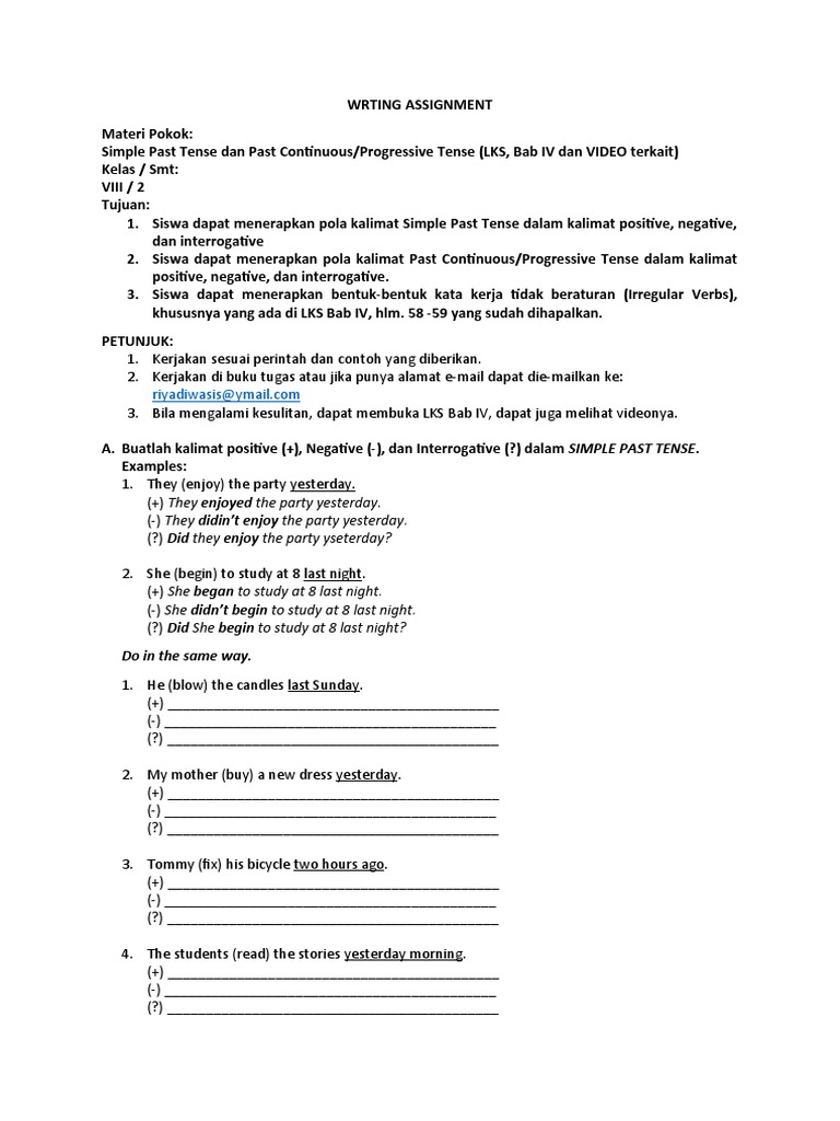 Wrting Assignment | PDF | Syntax | Linguistic Typology