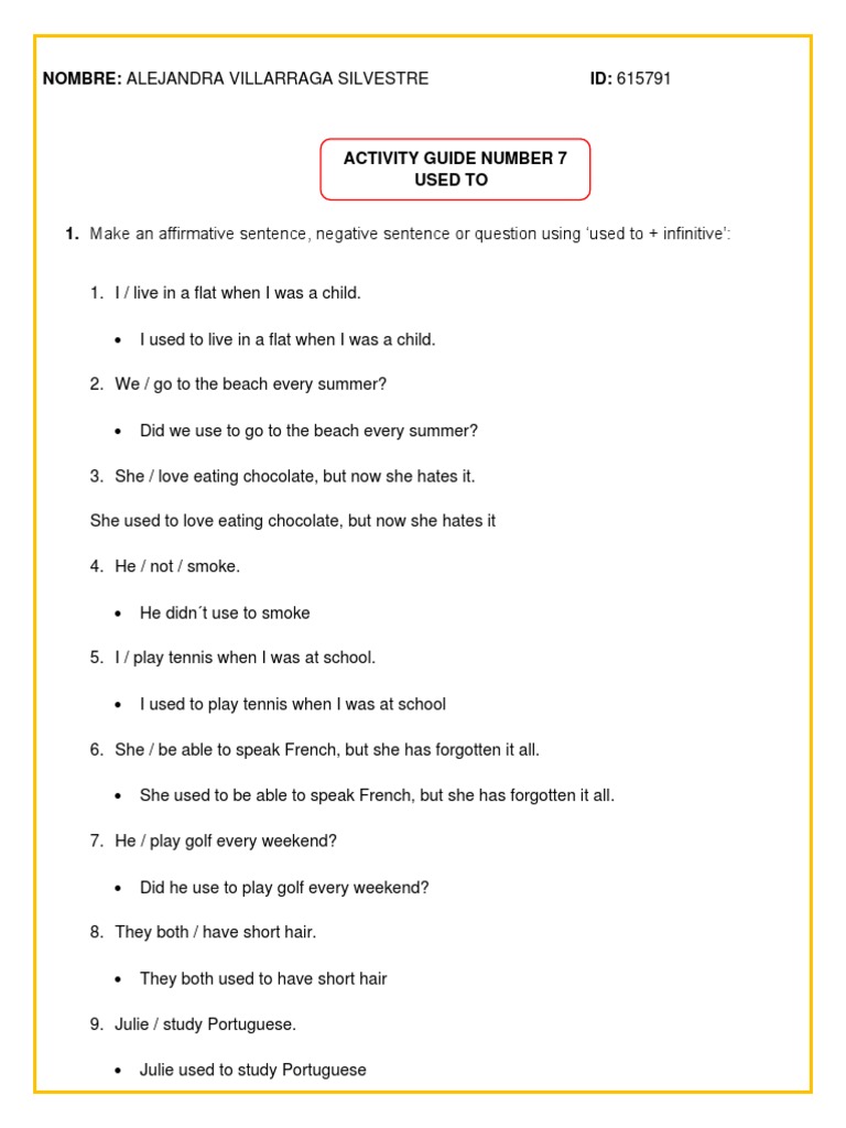 Activity 7 | PDF | Linguistic Typology | Language Mechanics