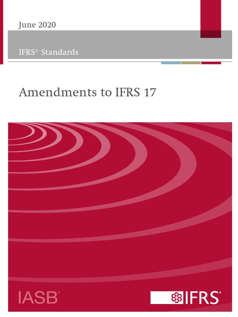 Enmienda IFRS 17 IFRS2020 PDF | Download Free PDF | Reinsurance | Insurance