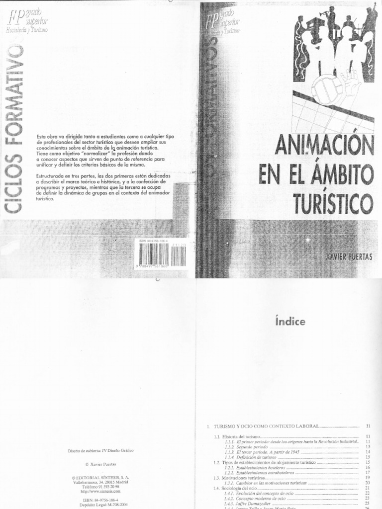 Animacion en El Ambito Turistico | PDF | Business | Naturaleza