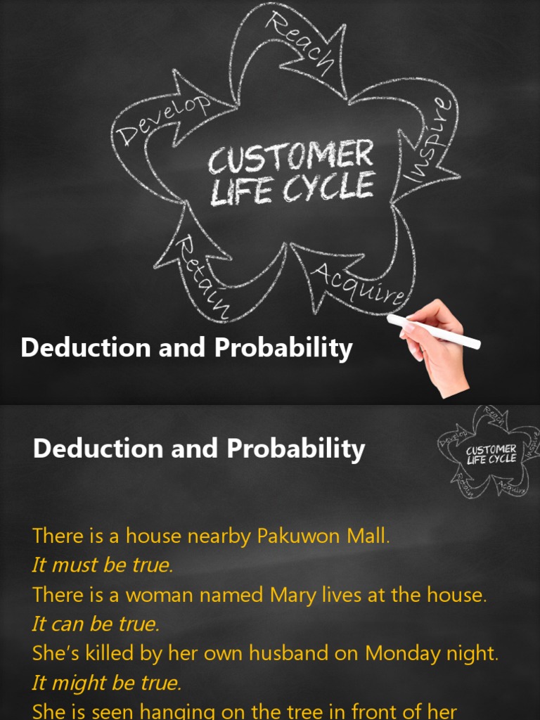 Probability and Deduction | PDF | Language Arts & Discipline | Mystery ...