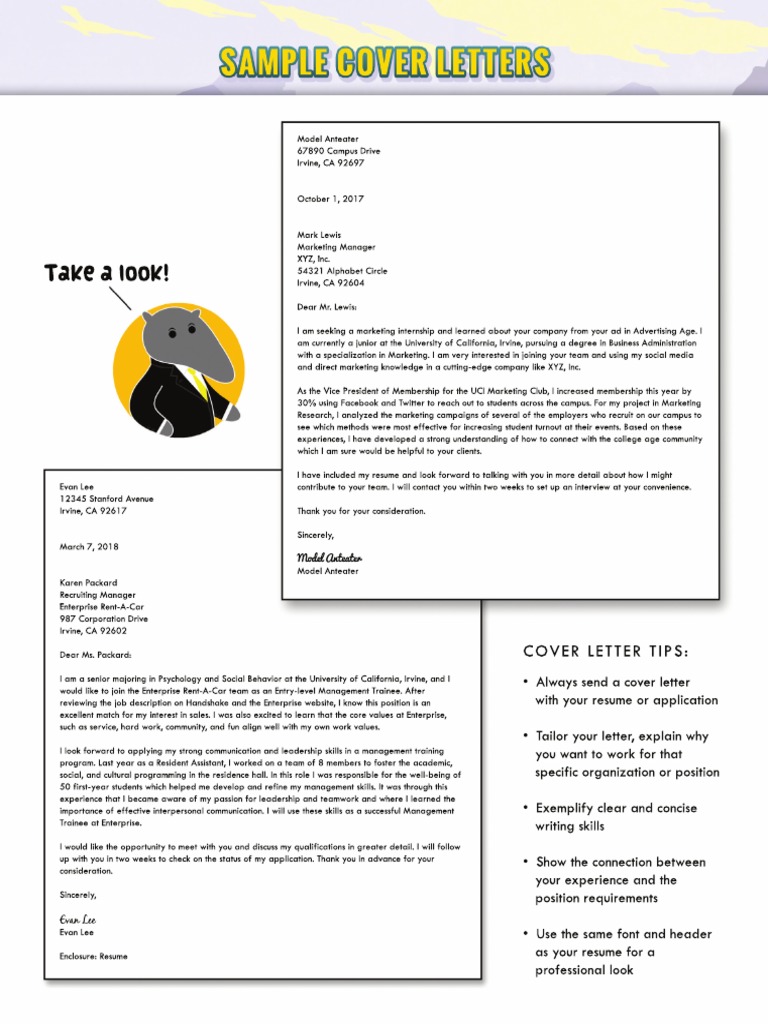 Cover Letter Samples | PDF