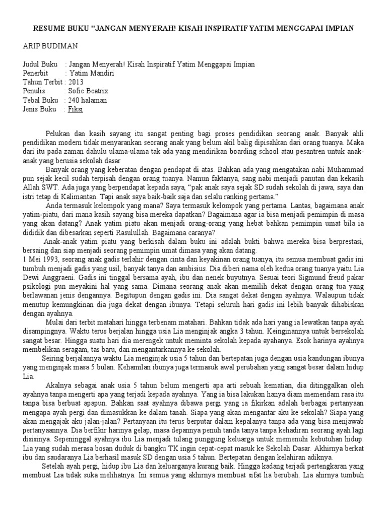 1 Resume Buku | PDF