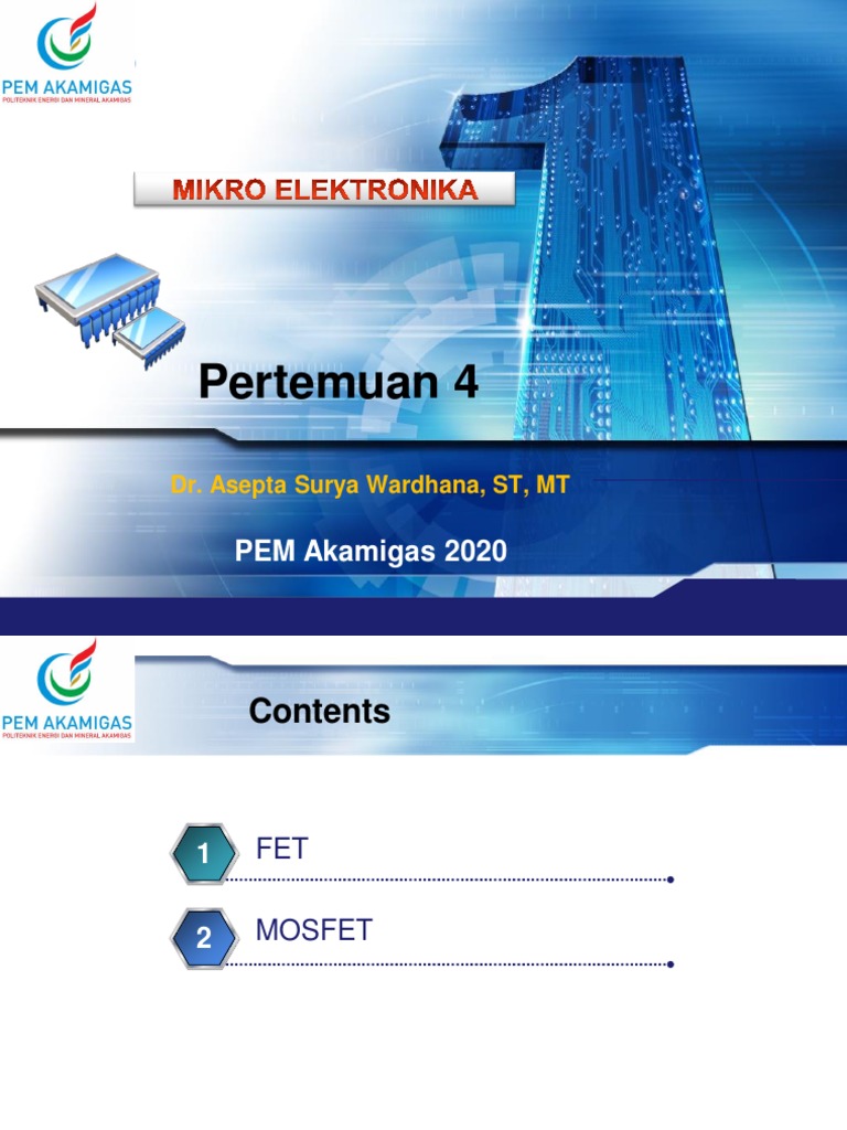 Mikroelektronika 4 - Mhs | PDF | Metode & Bahan Ajar | Sains & Matematika