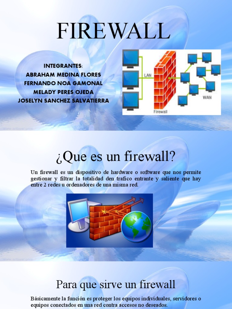Funciones y Ventajas del Firewall | PDF
