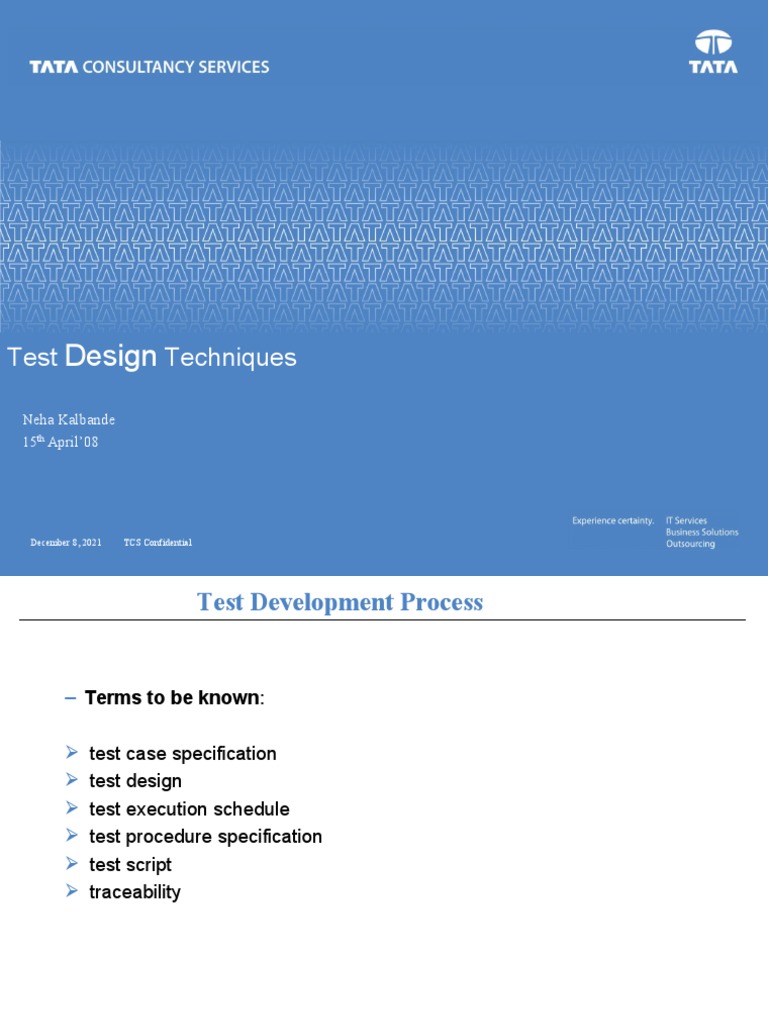 ISTQB-Chapter 4-Test Design Techniques | PDF | Software Testing | Use Case