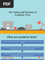 Academic vs Non-Academic Texts Explained | PDF