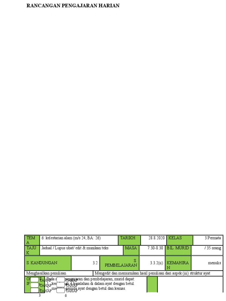2020 M7E BM Edit Dan Murni Teks | PDF