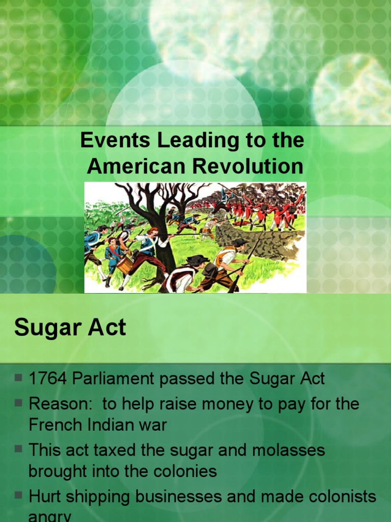 Key Events of the American Revolution | PDF