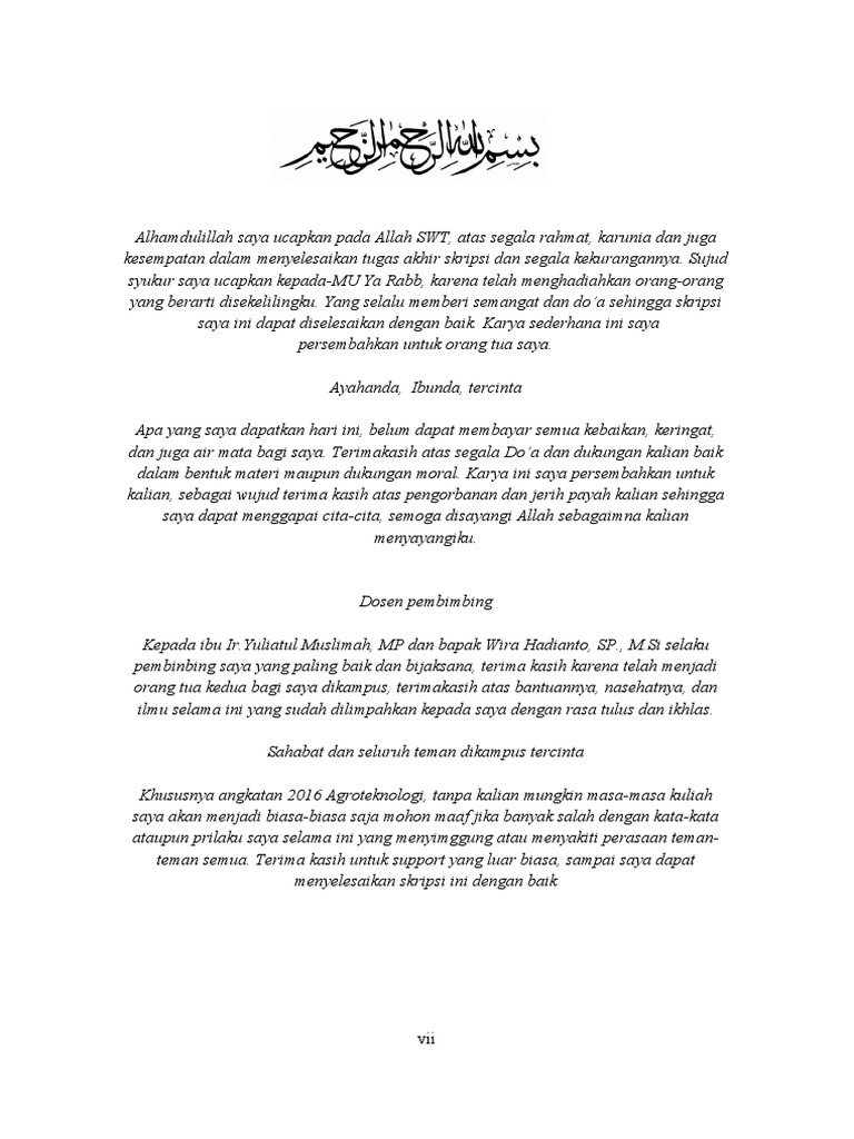 Lembar Persembahan | PDF