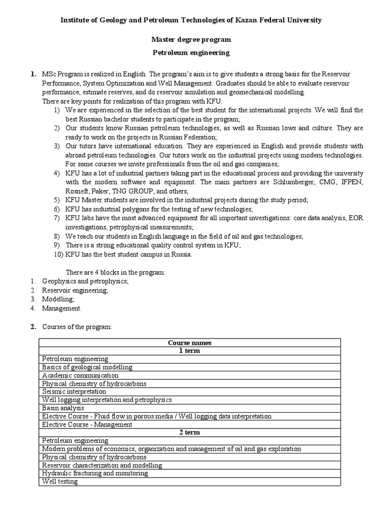 Institute of Geology and Petroleum Technologies of Kazan Federal ...