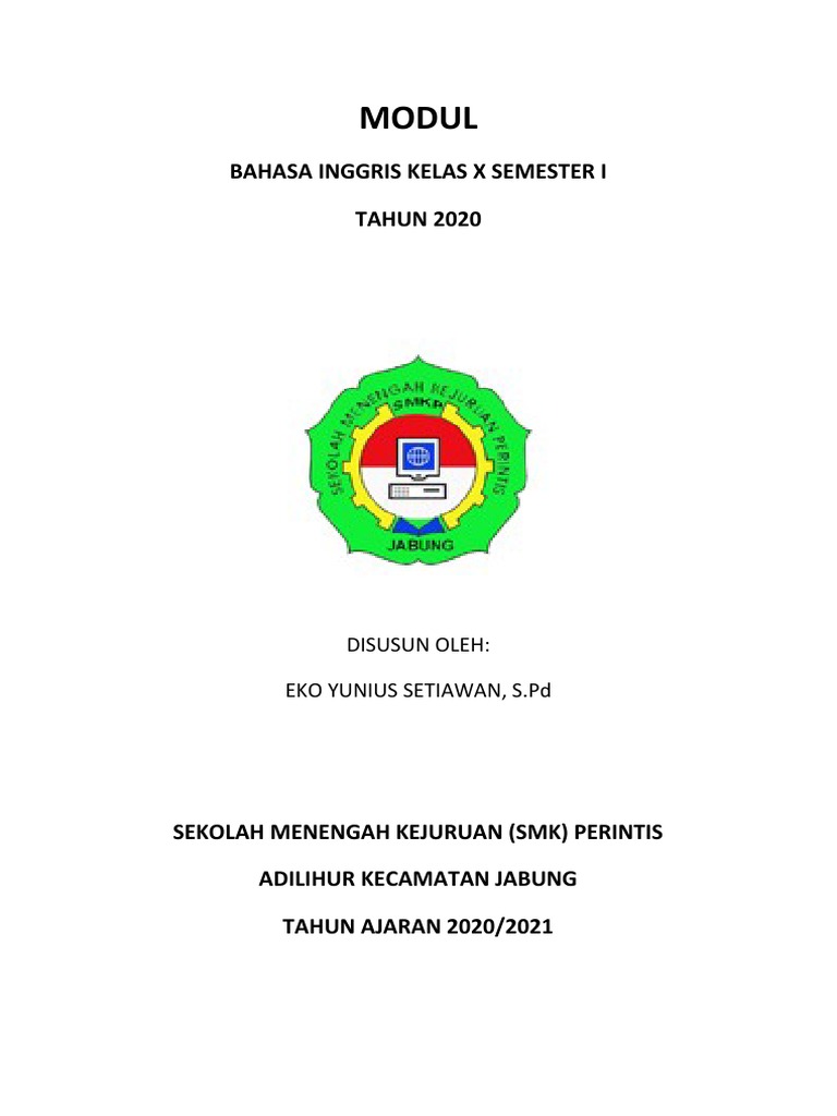 Modul B Ing Kelas X | PDF